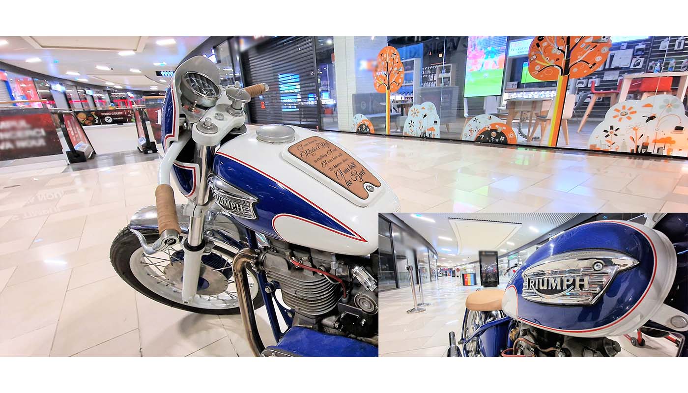 Triumph GP 500, expus la Sibiu - Opinia de Sibiu